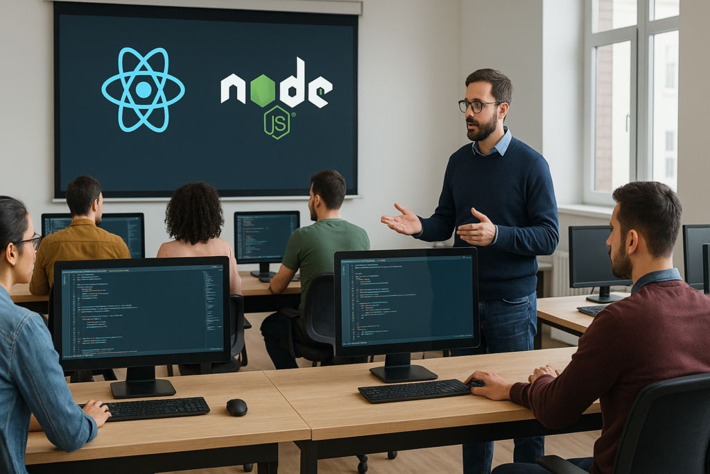 Full Stack Development with React JS and Node JS - Aim Campus | Global Education Platform